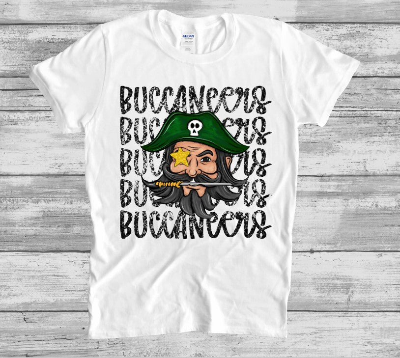 Buccaneers - School Mascot Tee – Small Town Vinyl