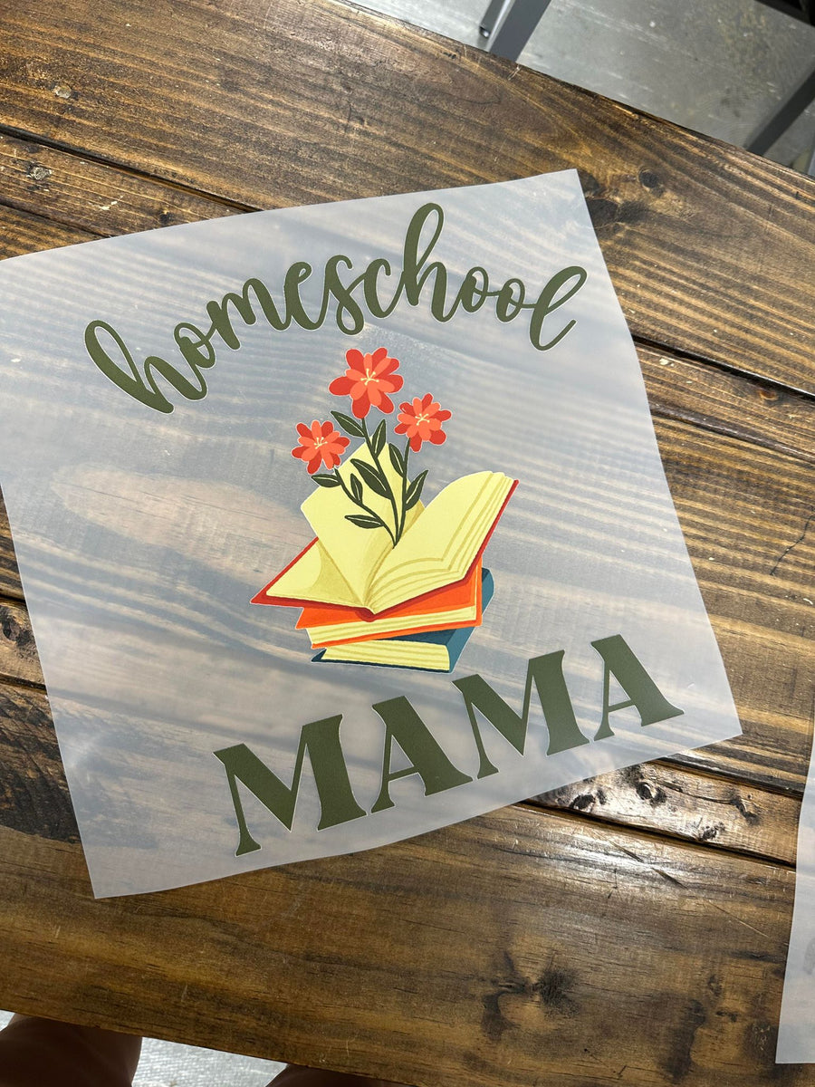 Homeschool Mama Premade – Small Town Vinyl