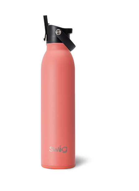 Swig Coral Flip + Sip Water Bottle (20oz) – Small Town Vinyl