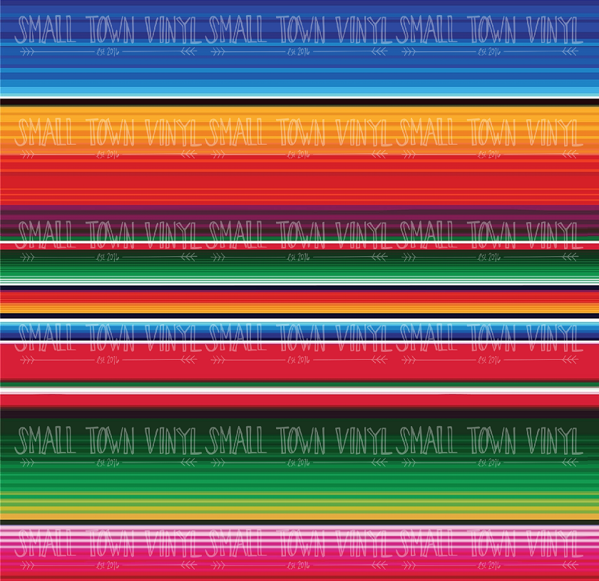 Serape - Printed Vinyl – Small Town Vinyl